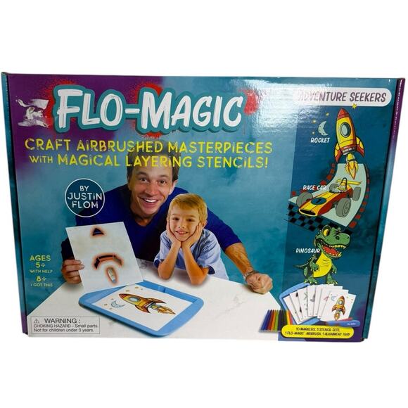 flo-magic | Other | Flomagic Craft Airbrushed Masterpieces With Magical ...